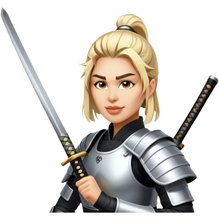 Modern Samurai emoji | AI Emoji Generator