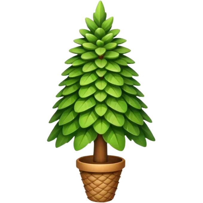 shaped little tree emoji | AI Emoji Generator