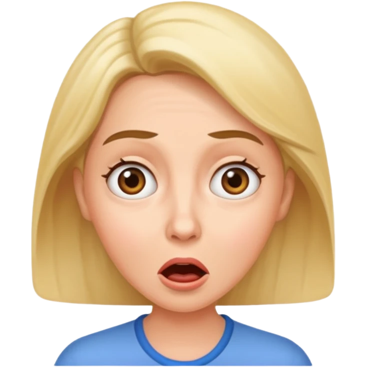 Surprised mother emoji | AI Emoji Generator