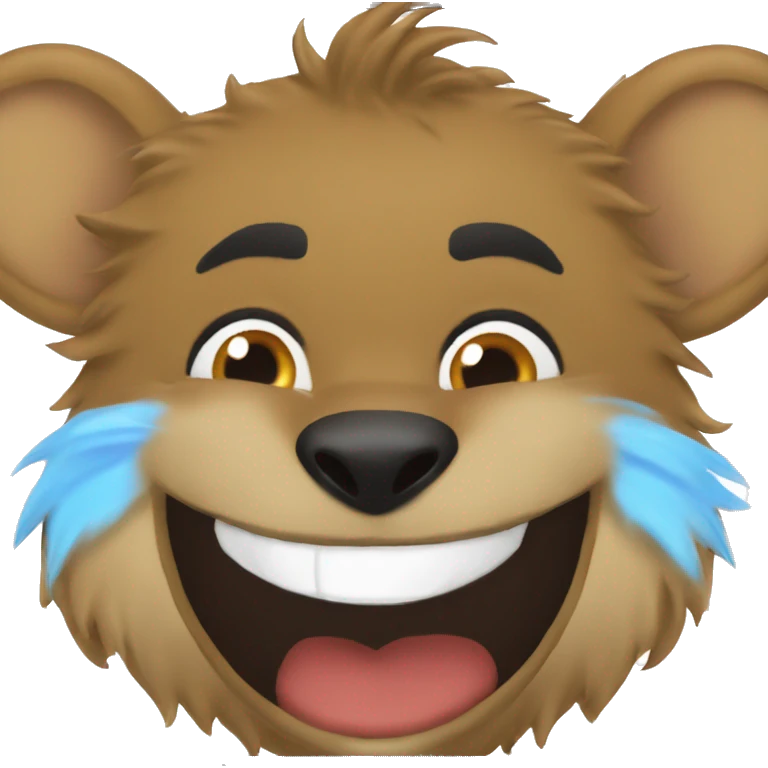 happy young furry boy emoji | AI Emoji Generator