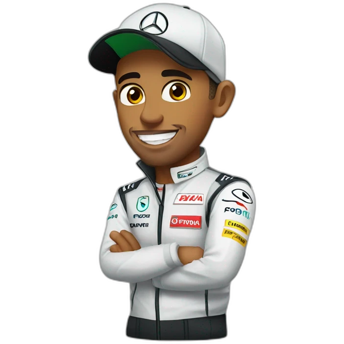 Lewis Hamilton emoji | AI Emoji Generator
