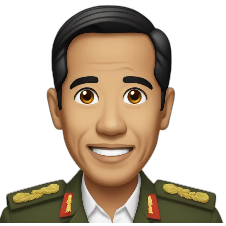 jokowi emoji | AI Emoji Generator