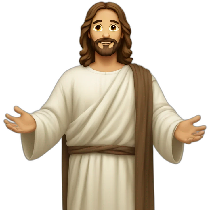 Jesus emoji | AI Emoji Generator