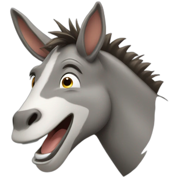 donkey laugh emoji | AI Emoji Generator