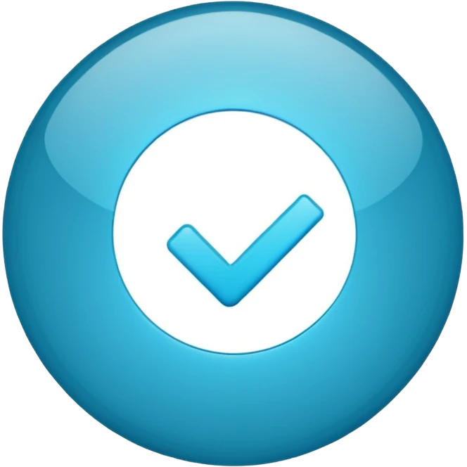 create a emoji instagram blue tick emoji | AI Emoji Generator