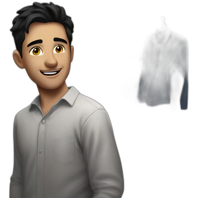 solo smirking boy emoji | AI Emoji Generator