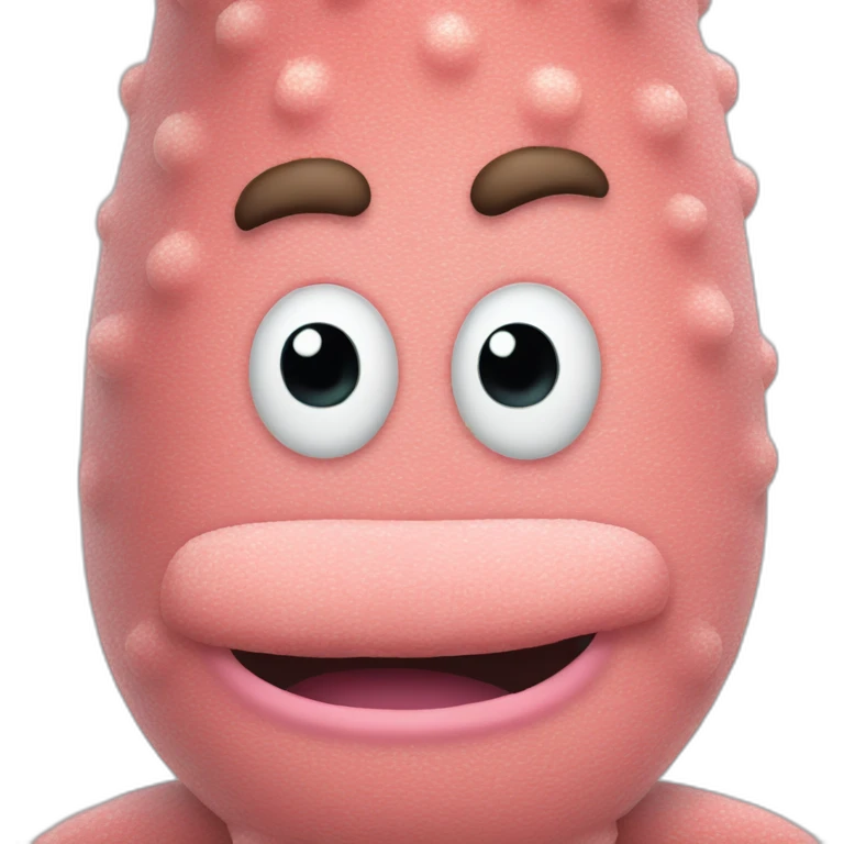 Patrick star emoji | AI Emoji Generator