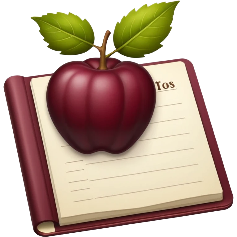 HAZ UN planificador de lista de objetivos en color vinotinto/rojo ...