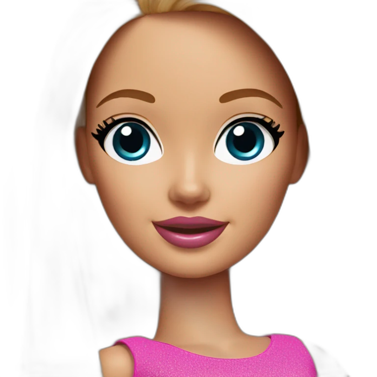 Barbie emoji | AI Emoji Generator