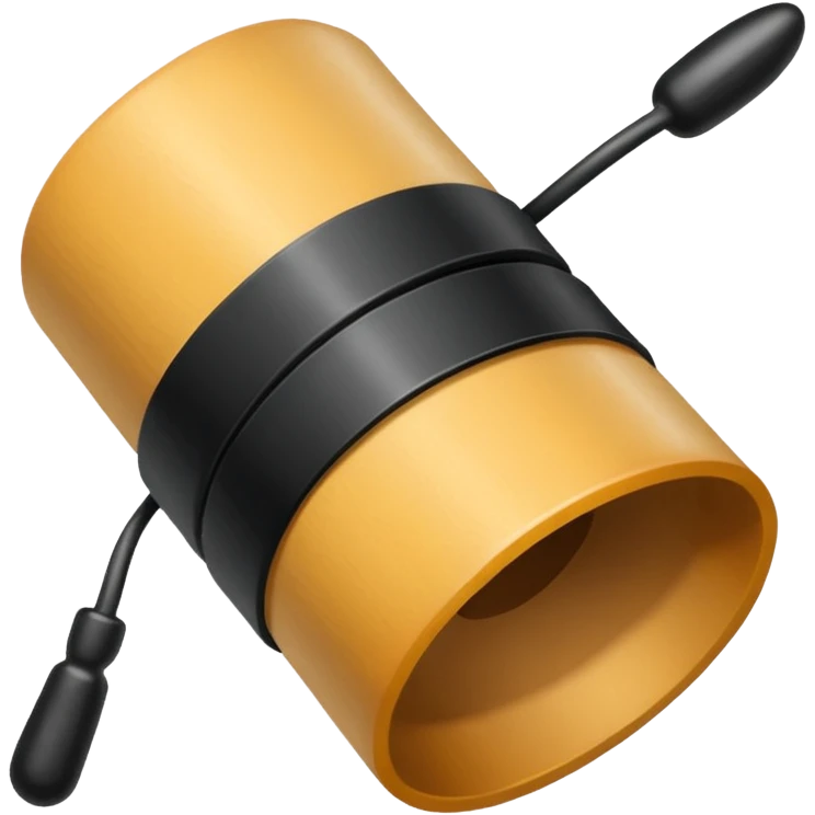 Pergamino, cerrado con un sello de cera negro emoji | AI Emoji Generator