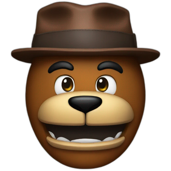 Freddy fazbear emoji | AI Emoji Generator