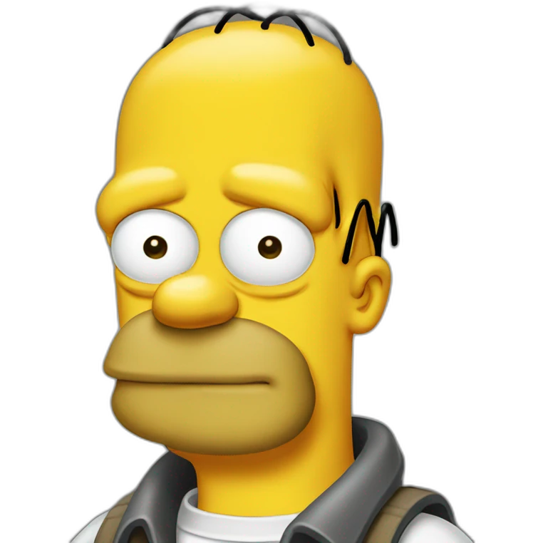 Homer Simpson emoji | AI Emoji Generator