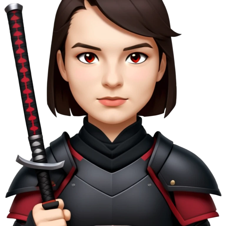 Shadow Samurai emoji | AI Emoji Generator
