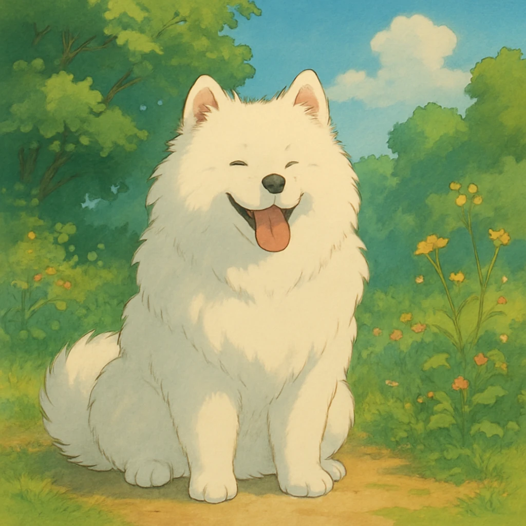 samoyed emoji | AI Emoji Generator