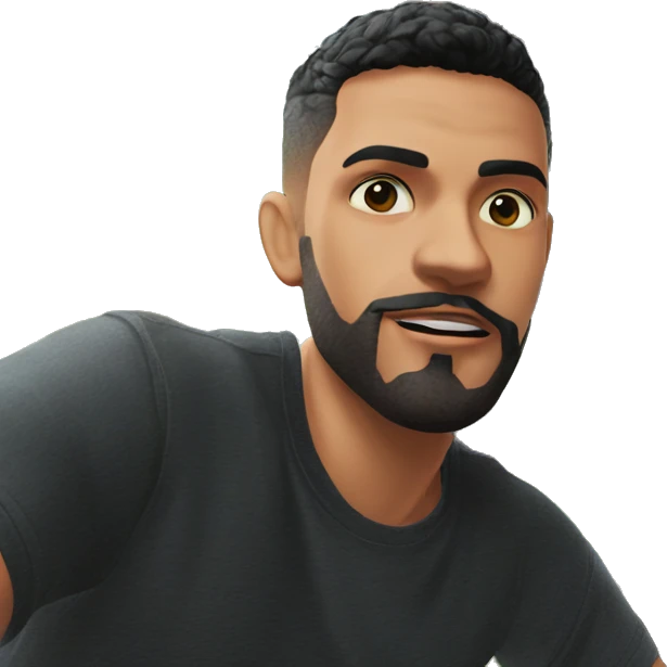 man staring into distance emoji | AI Emoji Generator