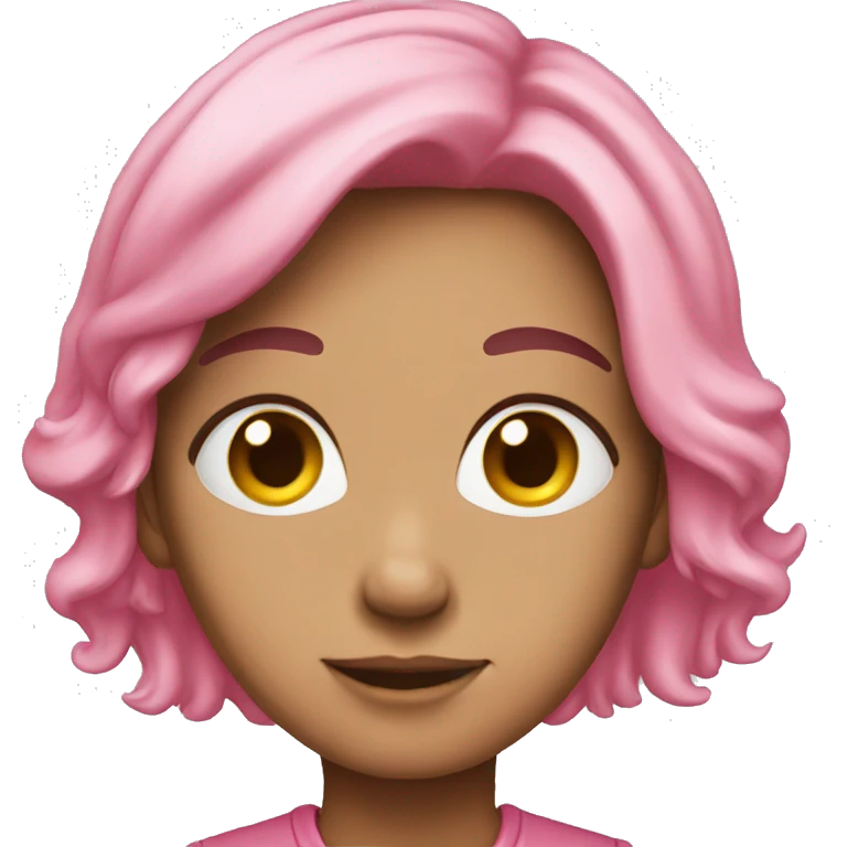 Pink emoji | AI Emoji Generator