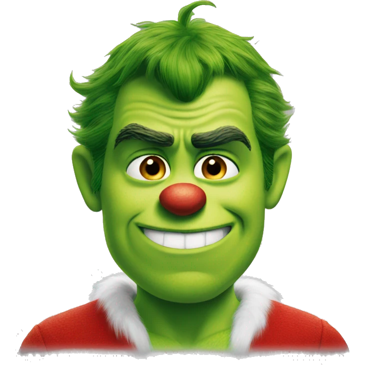 henry cavill as grinch emoji | AI Emoji Generator