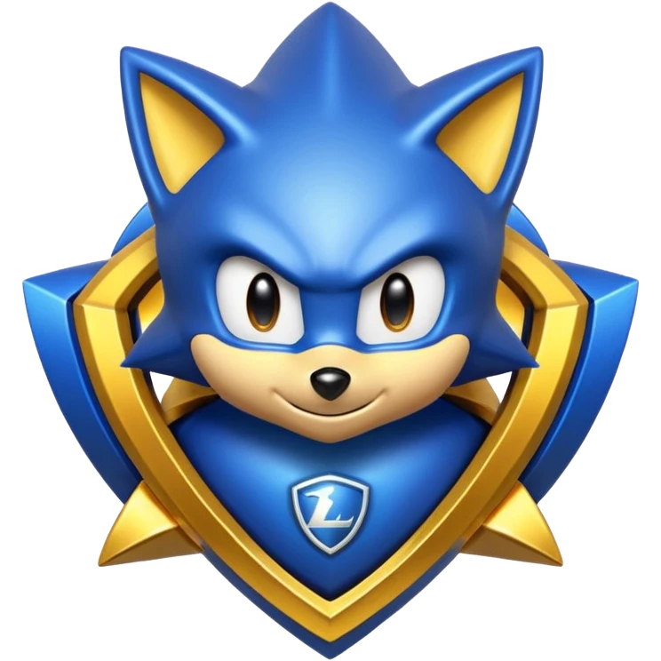 super sonic legend rank from the game rocket league the logo for it ...