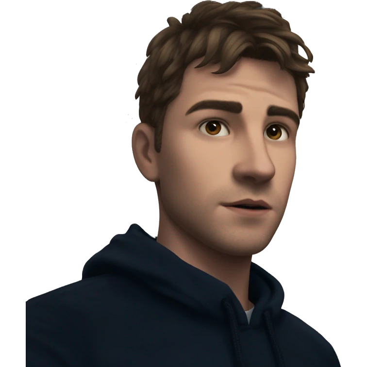 calm boy with brown hair emoji | AI Emoji Generator