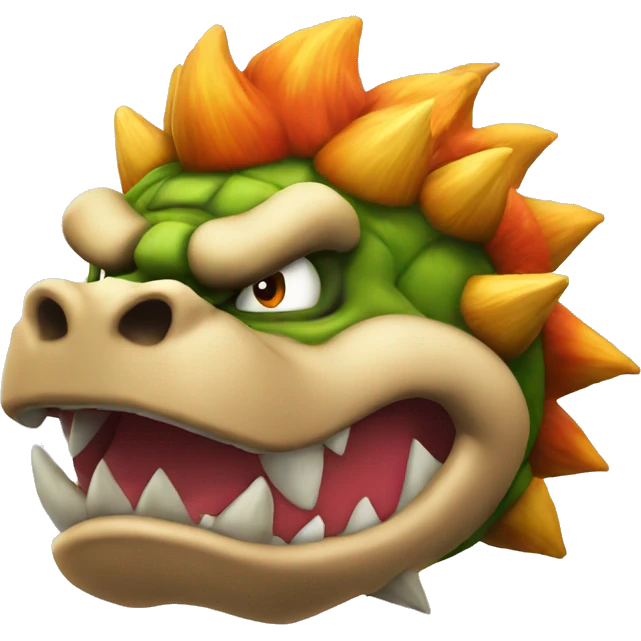 Bowser head emoji | AI Emoji Generator