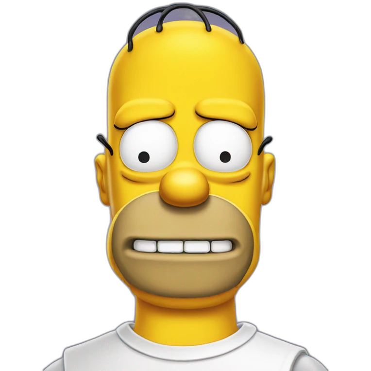 Homer simpson emoji | AI Emoji Generator