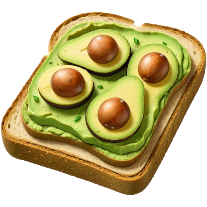 avocado toast no seed emoji | AI Emoji Generator
