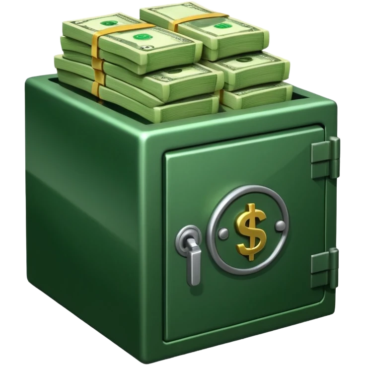 money savings in bank emoji | AI Emoji Generator