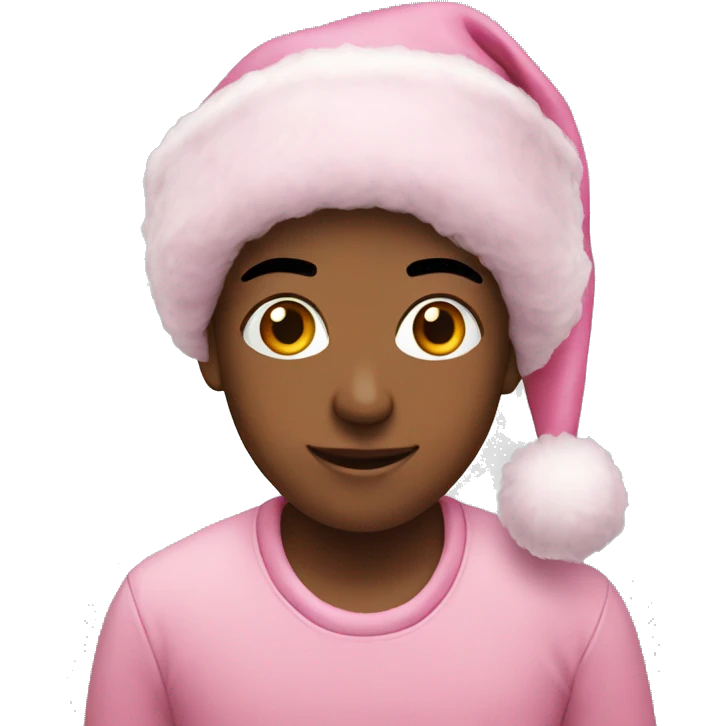 pink christmas emoji | AI Emoji Generator