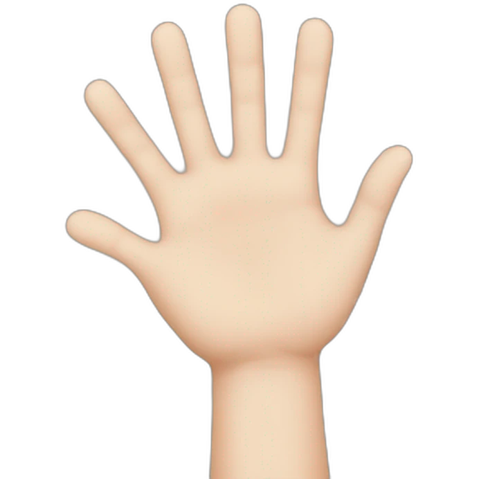 Hand emoji | AI Emoji Generator