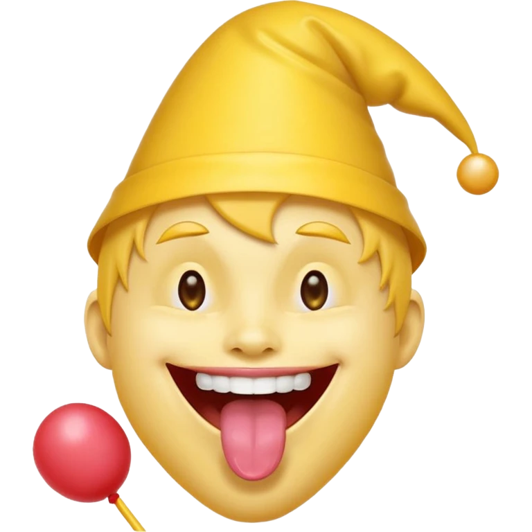 Doing the tongue out trend with the circle head one the normal yellow ...