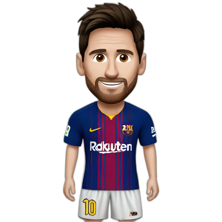 Lionel Messi emoji | AI Emoji Generator