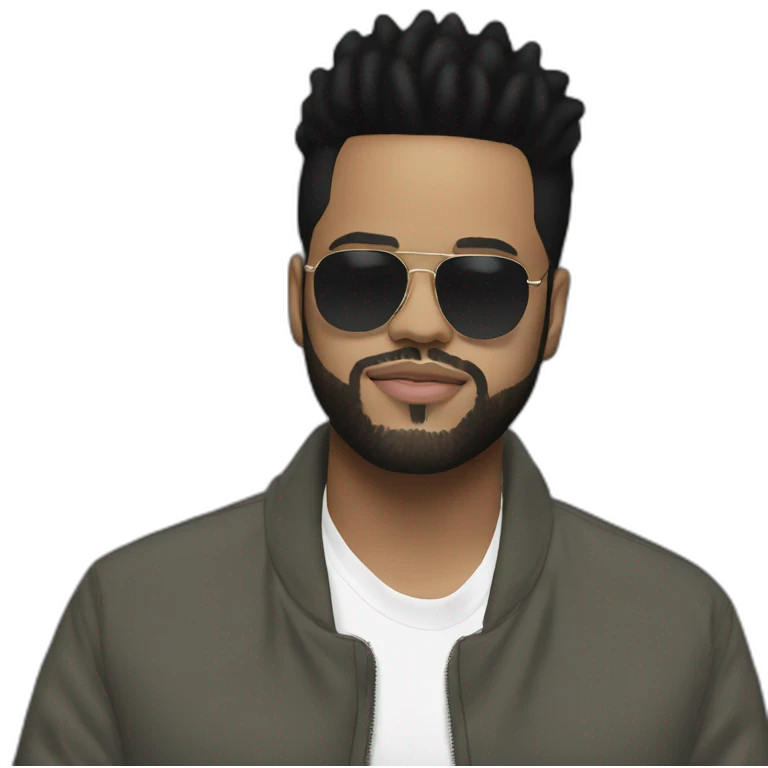 The Weeknd emoji | AI Emoji Generator
