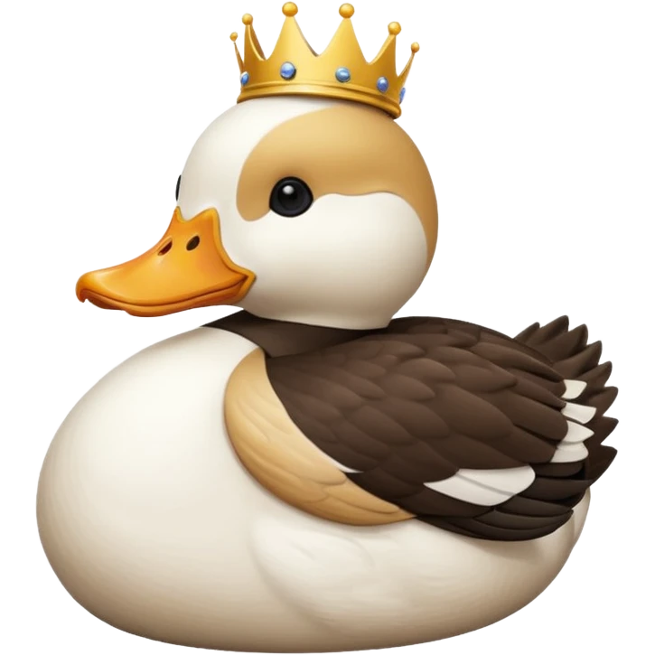 Can I get a king eider duck in the style of an apple emoji emoji | AI ...