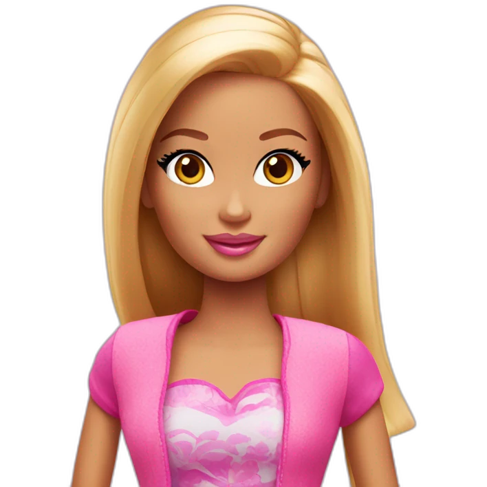 Barbie emoji | AI Emoji Generator
