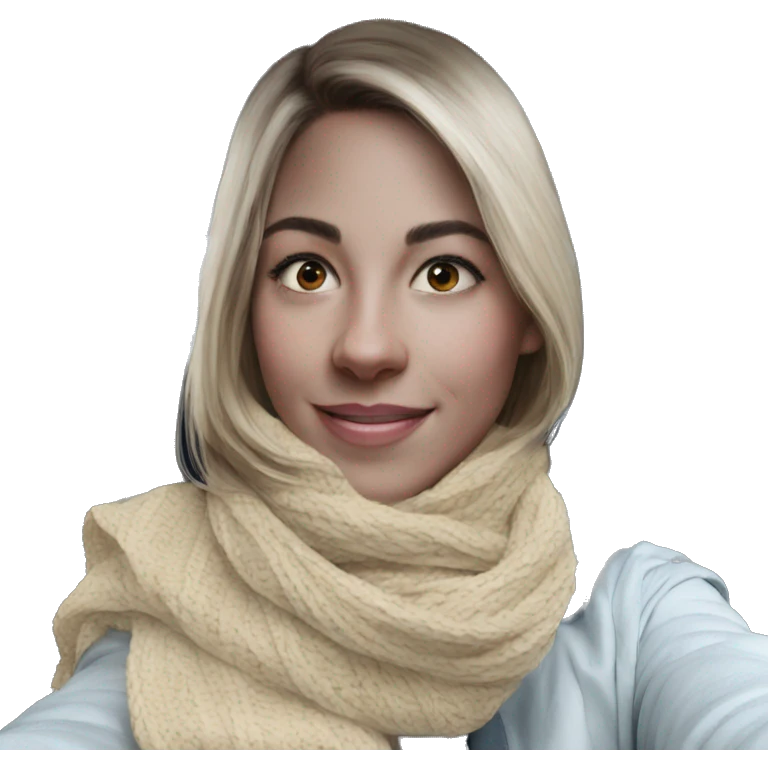 cozy girl in car emoji | AI Emoji Generator