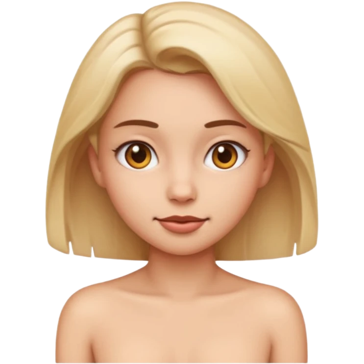 Emoji Girl Topless With Medium Tits Emoji Ai Emoji Generator