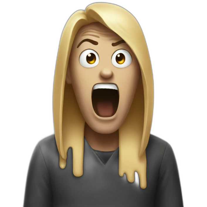 scream emoji | AI Emoji Generator