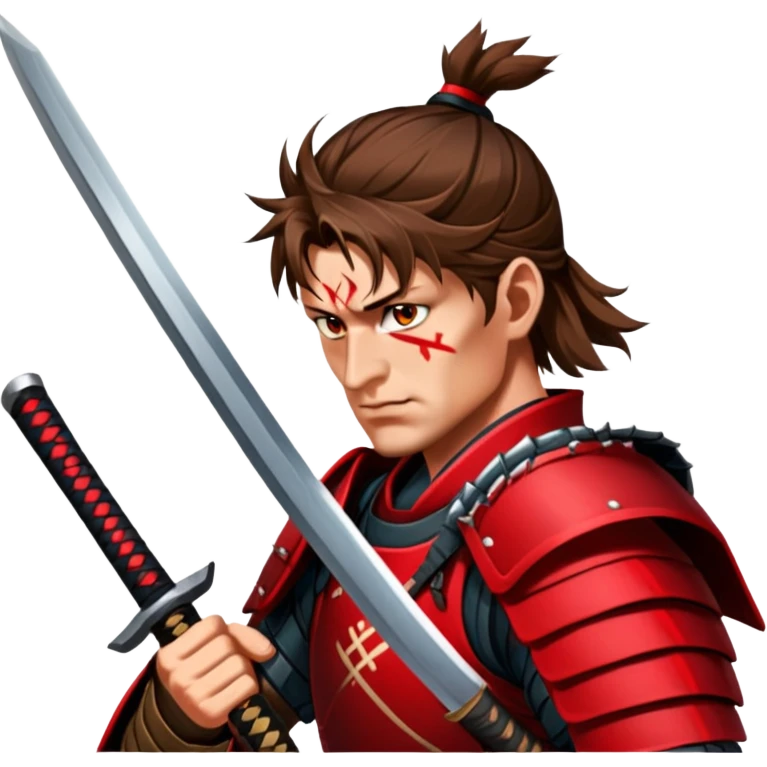 Battle-Ready Samurai emoji | AI Emoji Generator