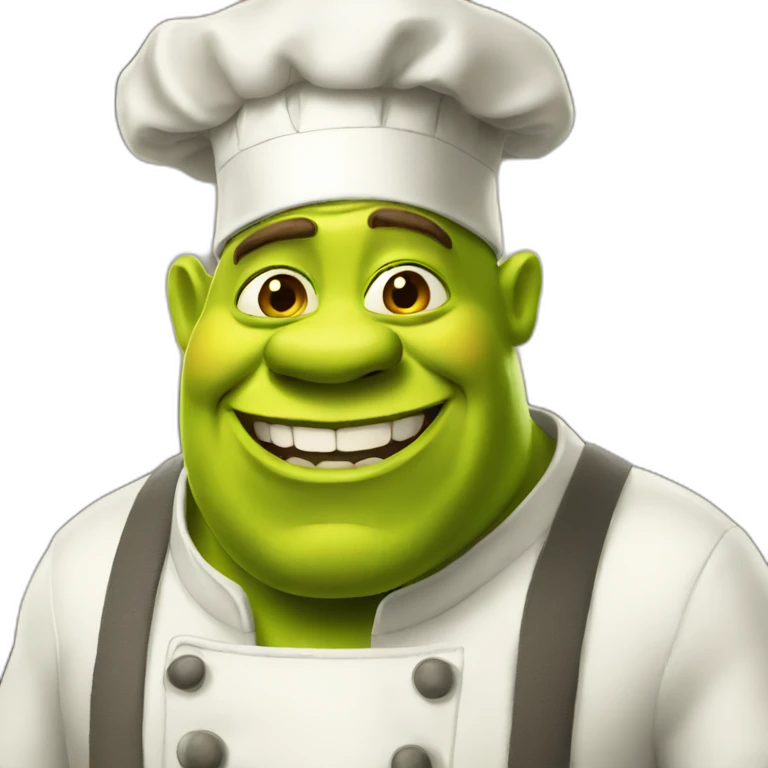 Chef Shrek emoji | AI Emoji Generator