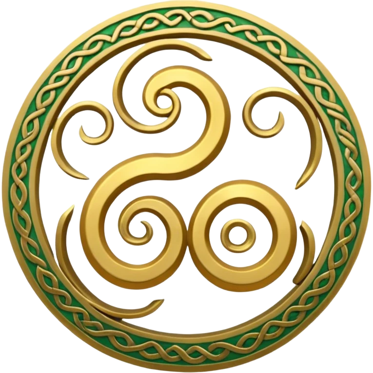 Triskelion faça um emoji desse símbolo emoji | AI Emoji Generator