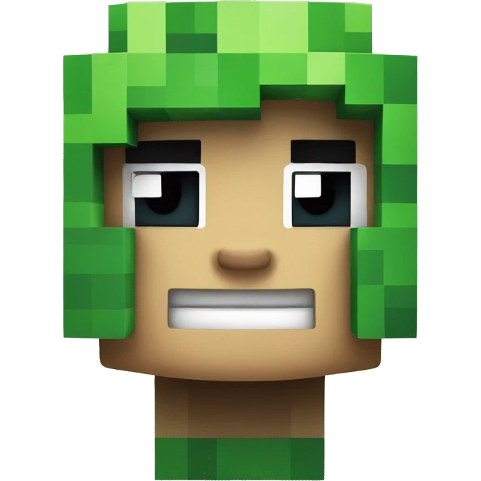 Minecraft creeper emoji | AI Emoji Generator