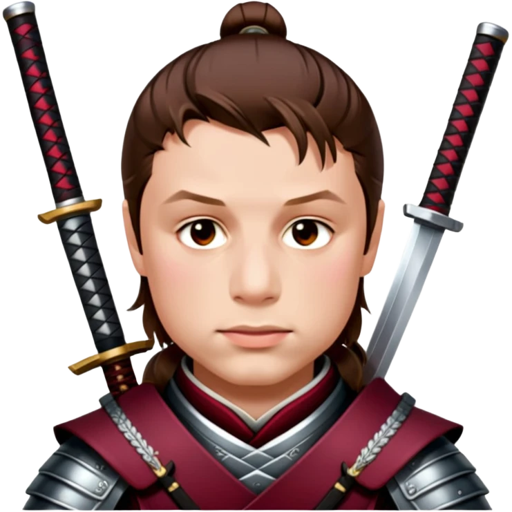 Resolute Samurai emoji | AI Emoji Generator