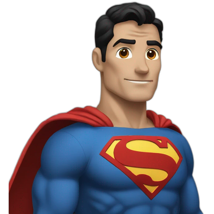 superman emoji | AI Emoji Generator