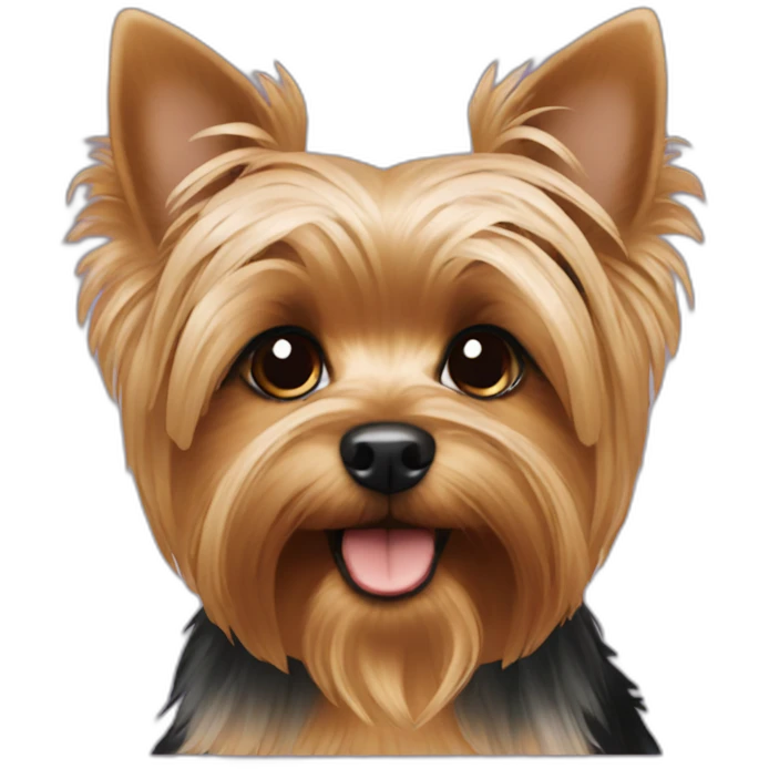 Yorkie emoji | AI Emoji Generator