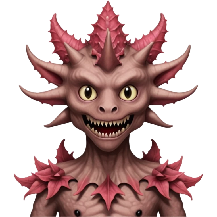 Make the demonorgan Do stranger things emoji | AI Emoji Generator