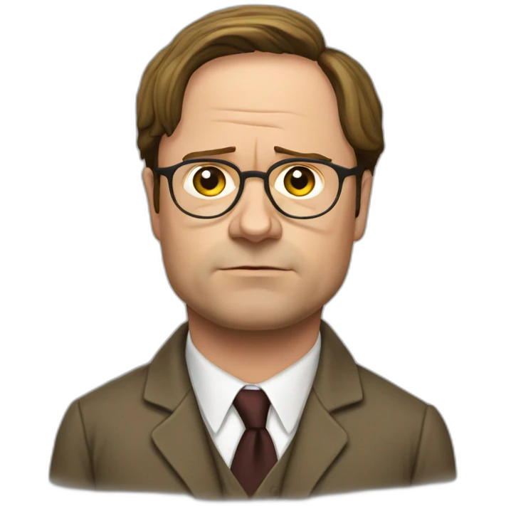 Dwight Schrute emoji | AI Emoji Generator