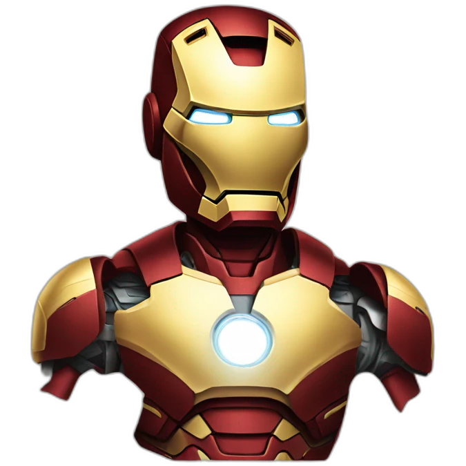 Iron man emoji | AI Emoji Generator