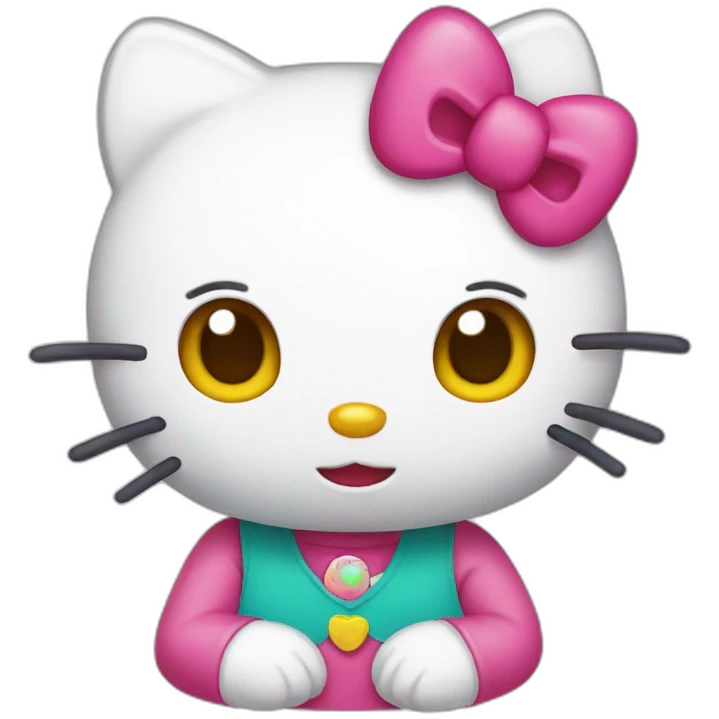 Hello kitty emoji | AI Emoji Generator