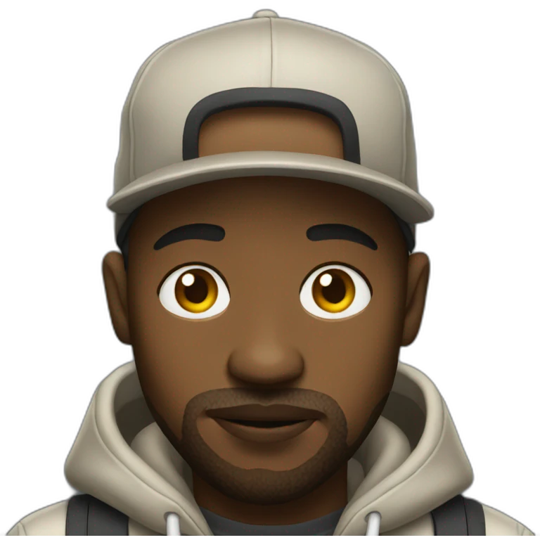 Rapper emoji | AI Emoji Generator