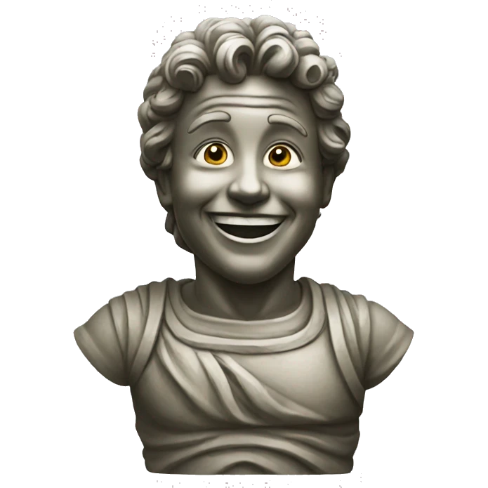 happy statue emoji | AI Emoji Generator